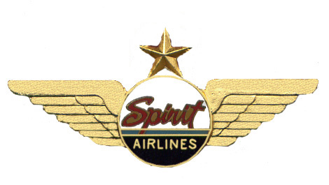 Spirit Airlines Captain Wing 3rd Issue